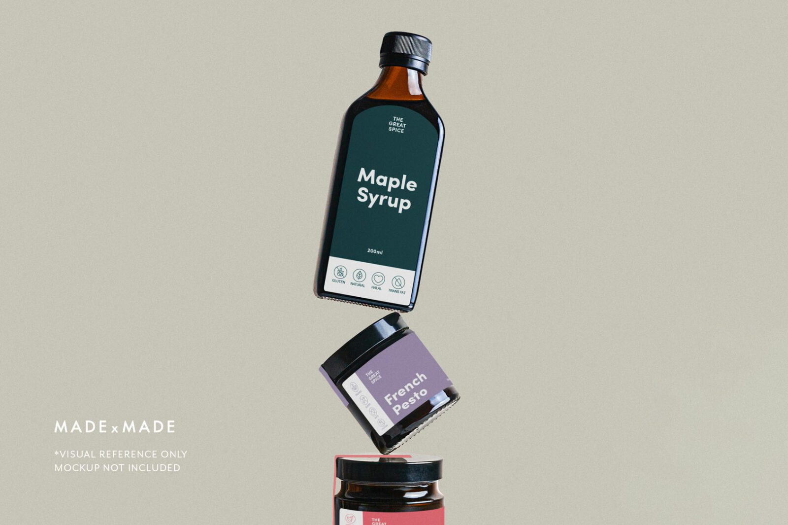 Iconography to aid packaging design by Made X Made
