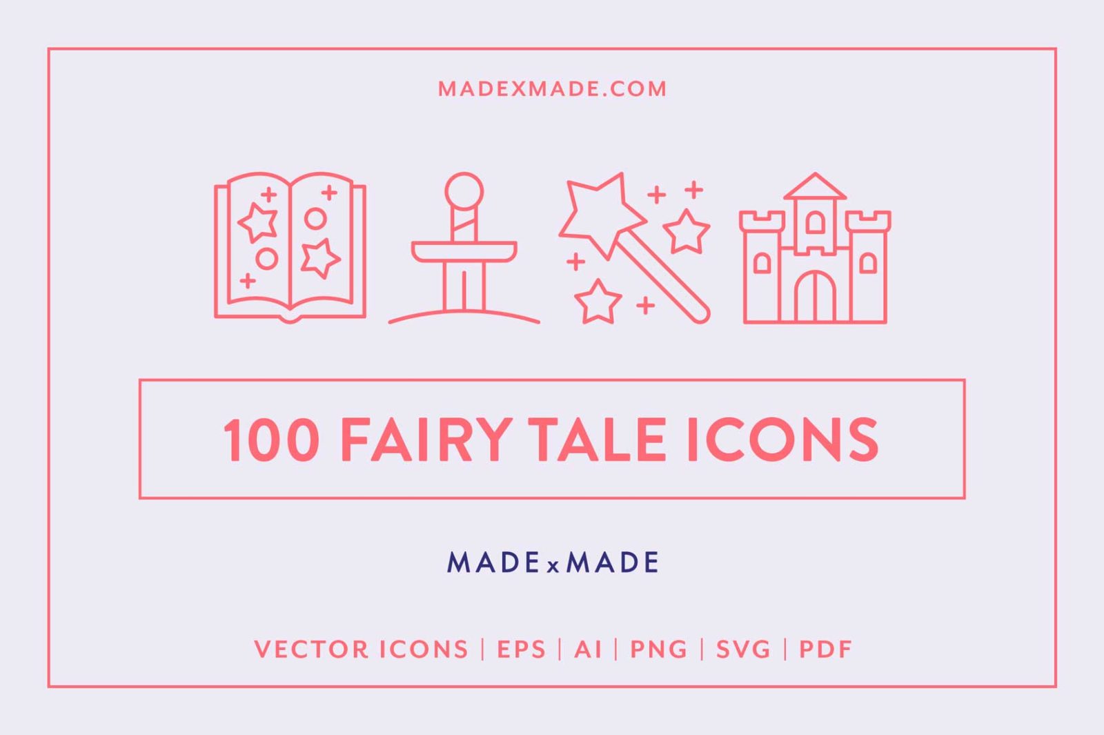 Fairy Tale Icons By Made X Made