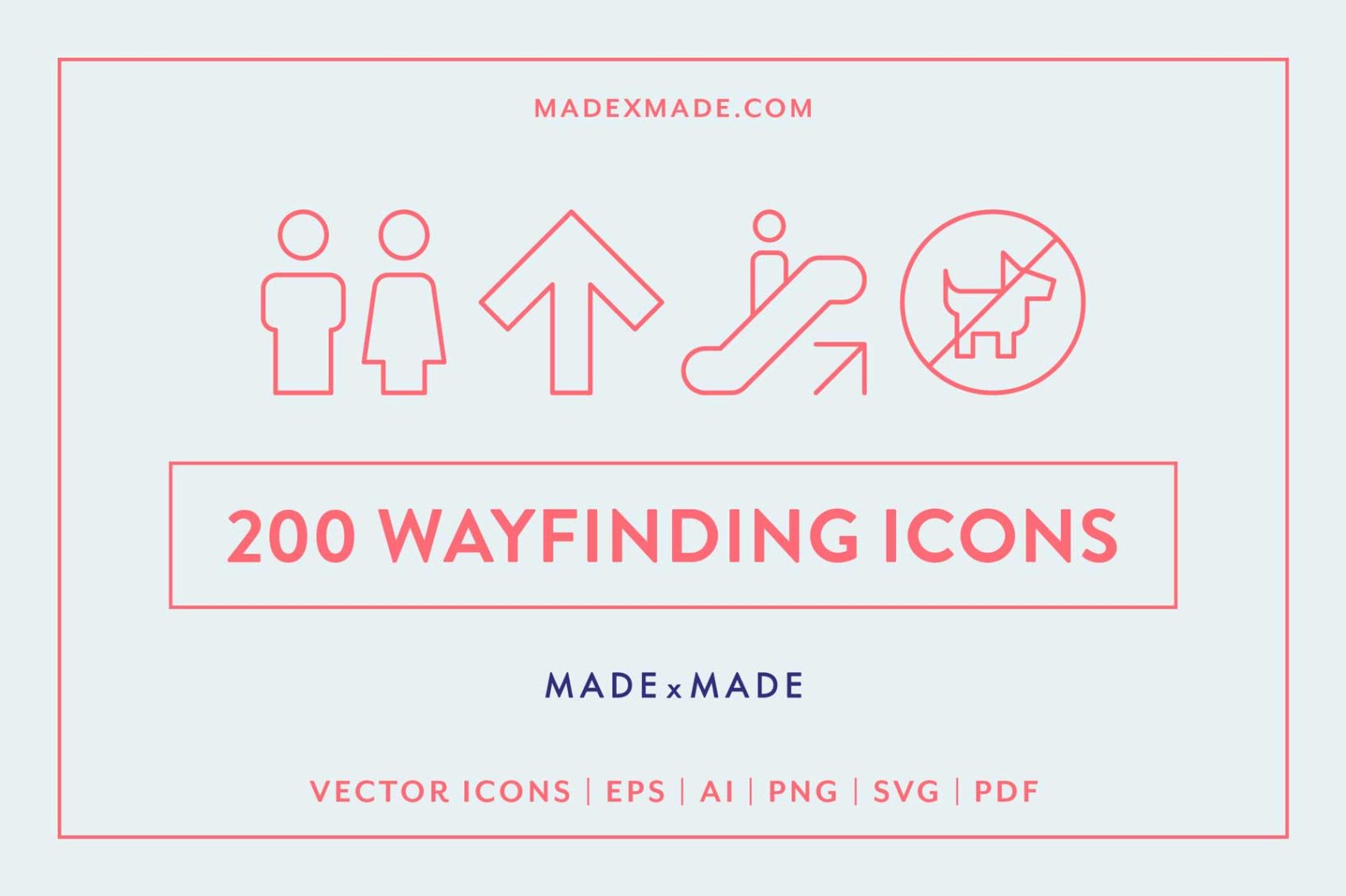 Wayfinding Icons By Made X Made