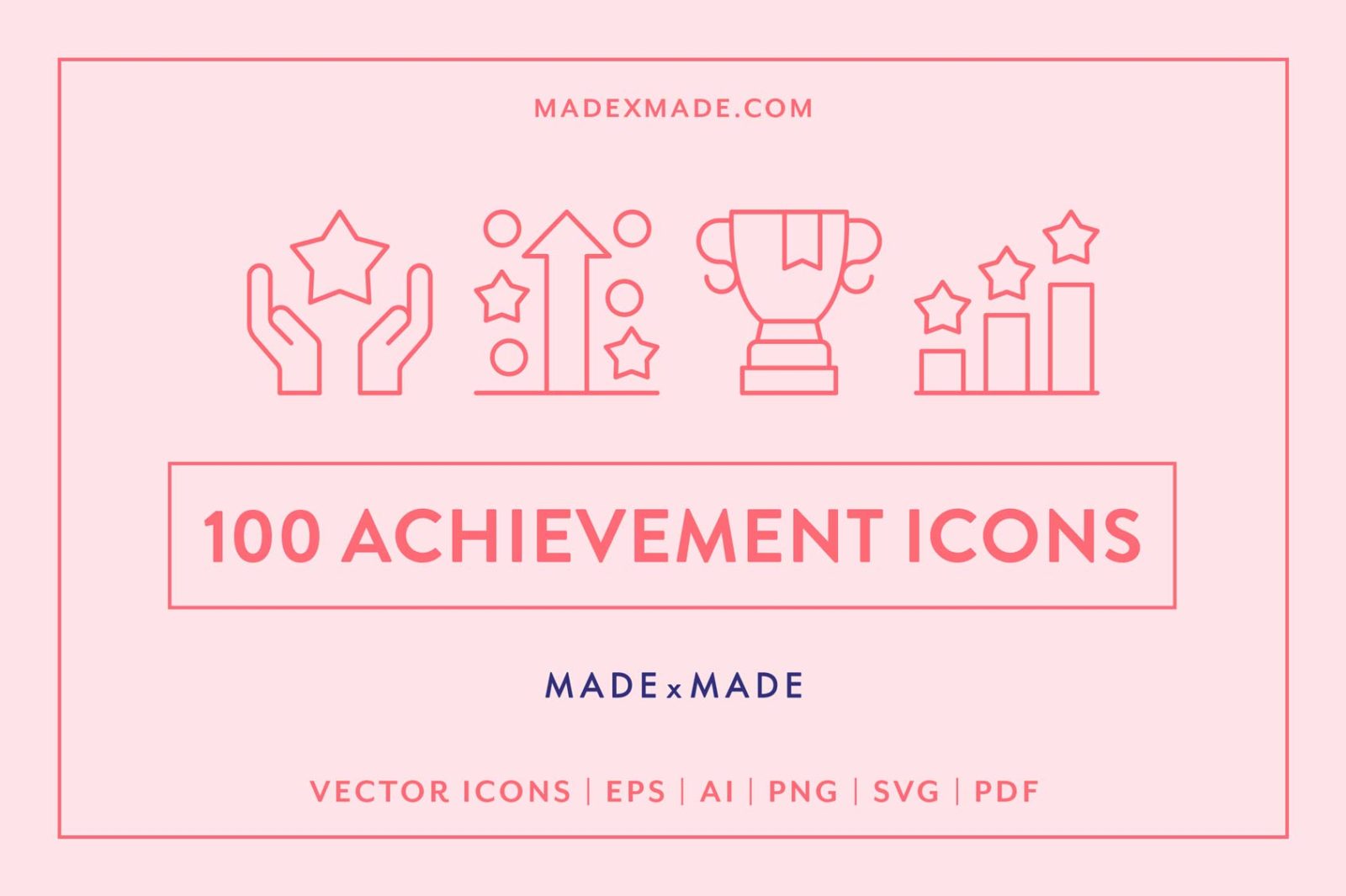 Achievement Icons By Made X Made