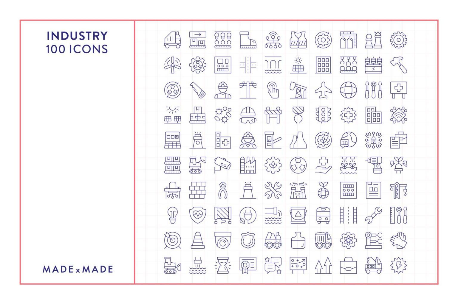 Industry Icons By Made X Made